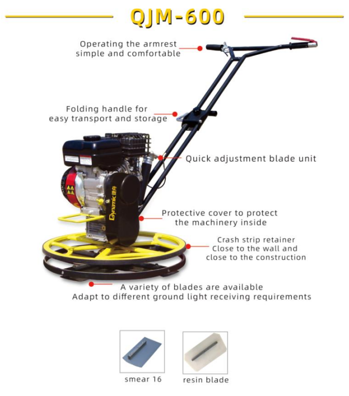 Wholesale QJM-600 24 inch working plate gasoline engine edger torwel ...